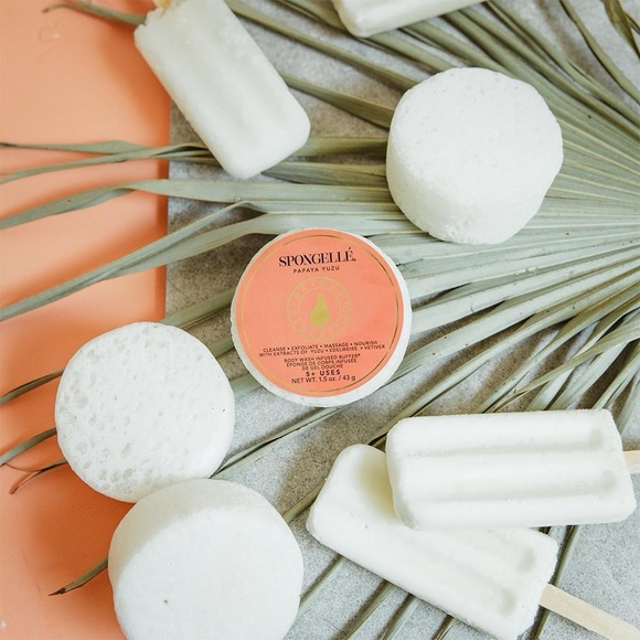 Spongelle | Bath & Body | Spongelle Spongette Bath Sponge In Papaya ...